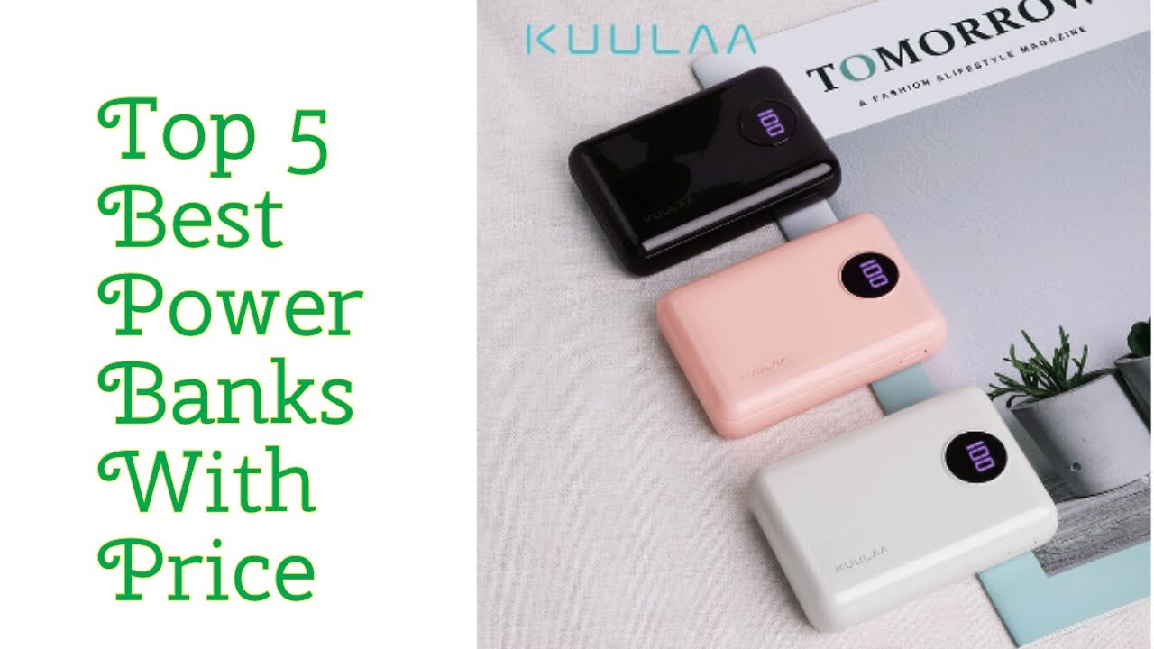 Top 5 Best Power Banks With Price | Best online deals your world - YouTube