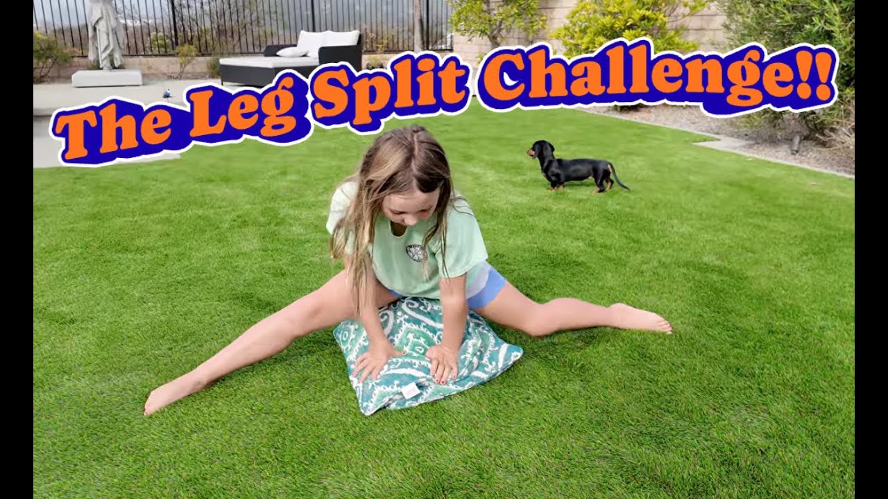 Try This Fun Leg Splits Challenge! - YouTube