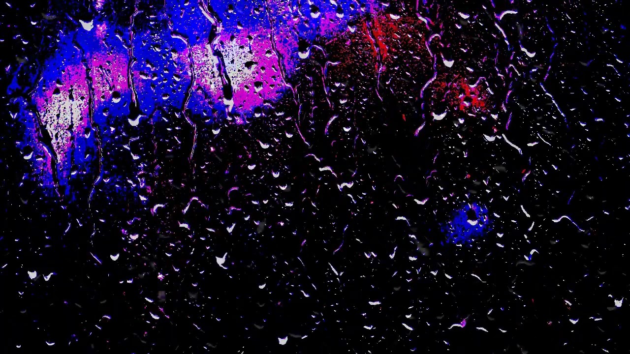 Rain Drops on a Shiny Glass Colorful Window seems adorable, Rainy Vibes ...