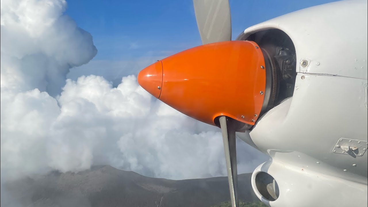 Landing on the eastern side of the island of Ambae in Vanuatu. - YouTube