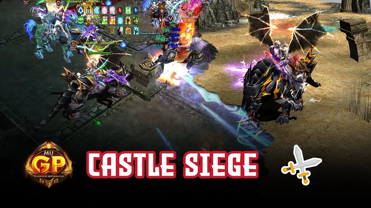 CASTLE SIEGE MU GP 05/09 ⚔️ - YouTube