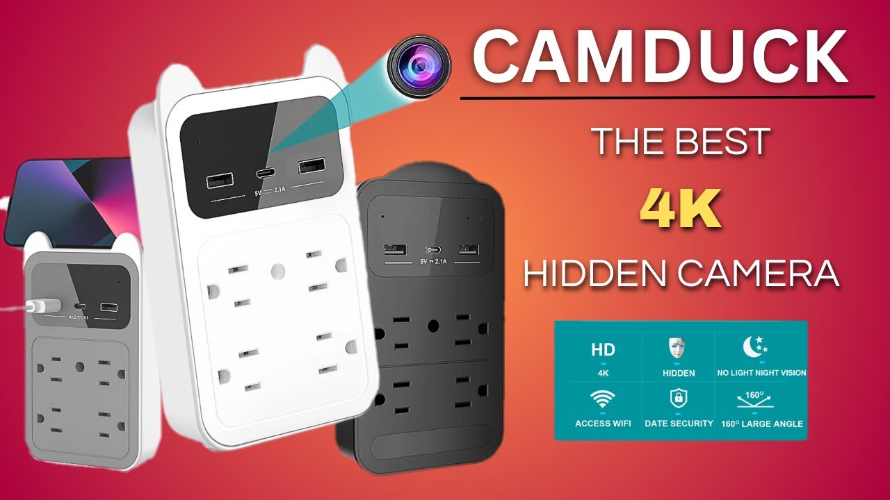 CamDuck: The Best 4K Hidden Camera Yet – Full Review - YouTube