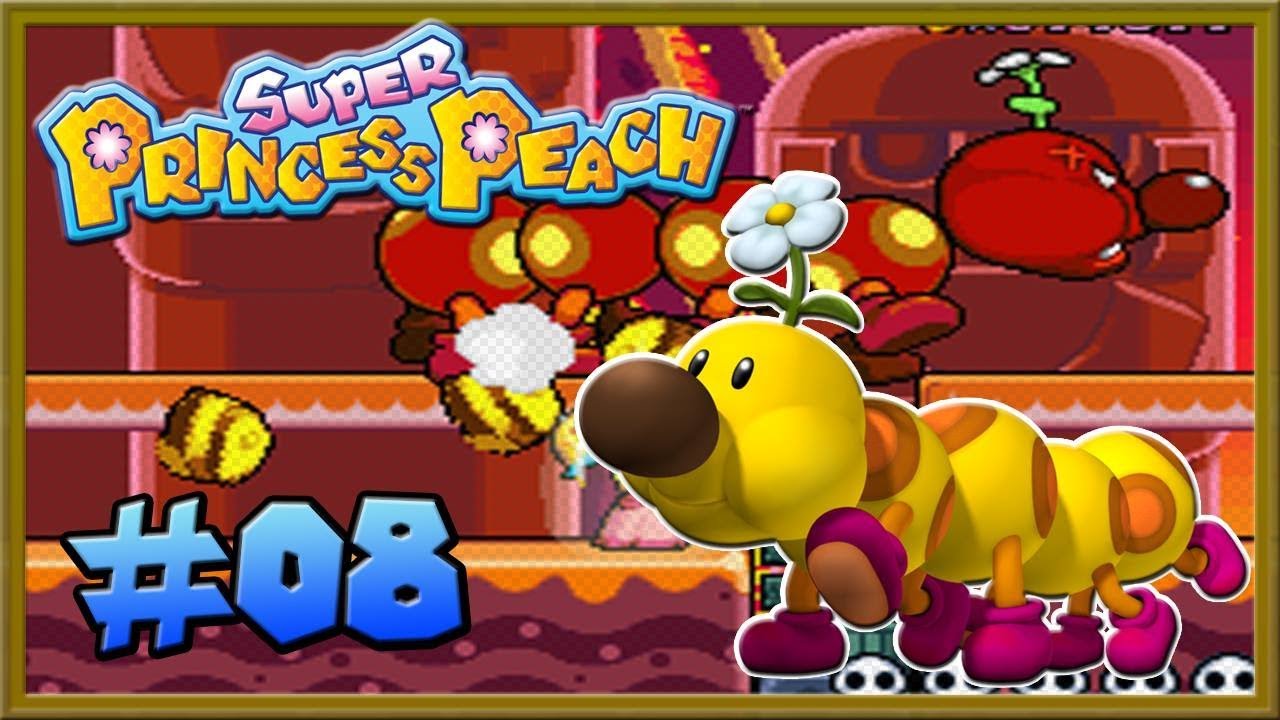 Super Princess Peach,Part 8,A Gaint Wiggler - YouTube