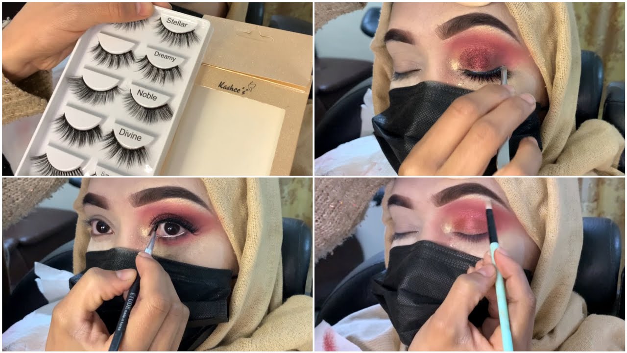 Glam Eye Makeup Tutorial||Only 5 Minutes Makeup Look|| Amara Javed ...