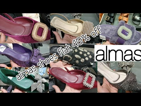 almas shoes flat 40% sale 💞 || almas shoes new winter collection - YouTube