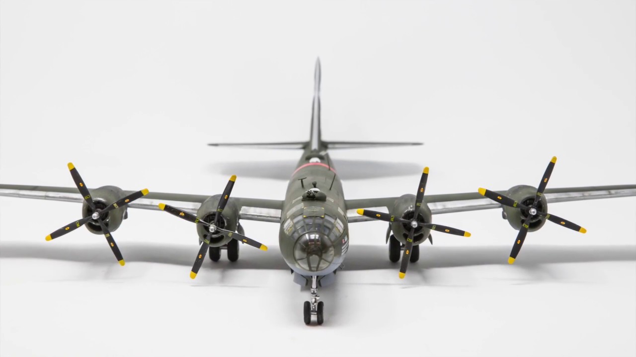 B-29A USAAF "OLD BATTLER" ACADEMY 1/72 - YouTube