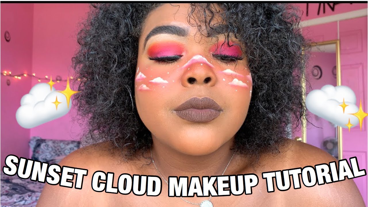 SUNSET CLOUD MAKEUP TUTORIAL | BEAUTYBYTYRA - YouTube