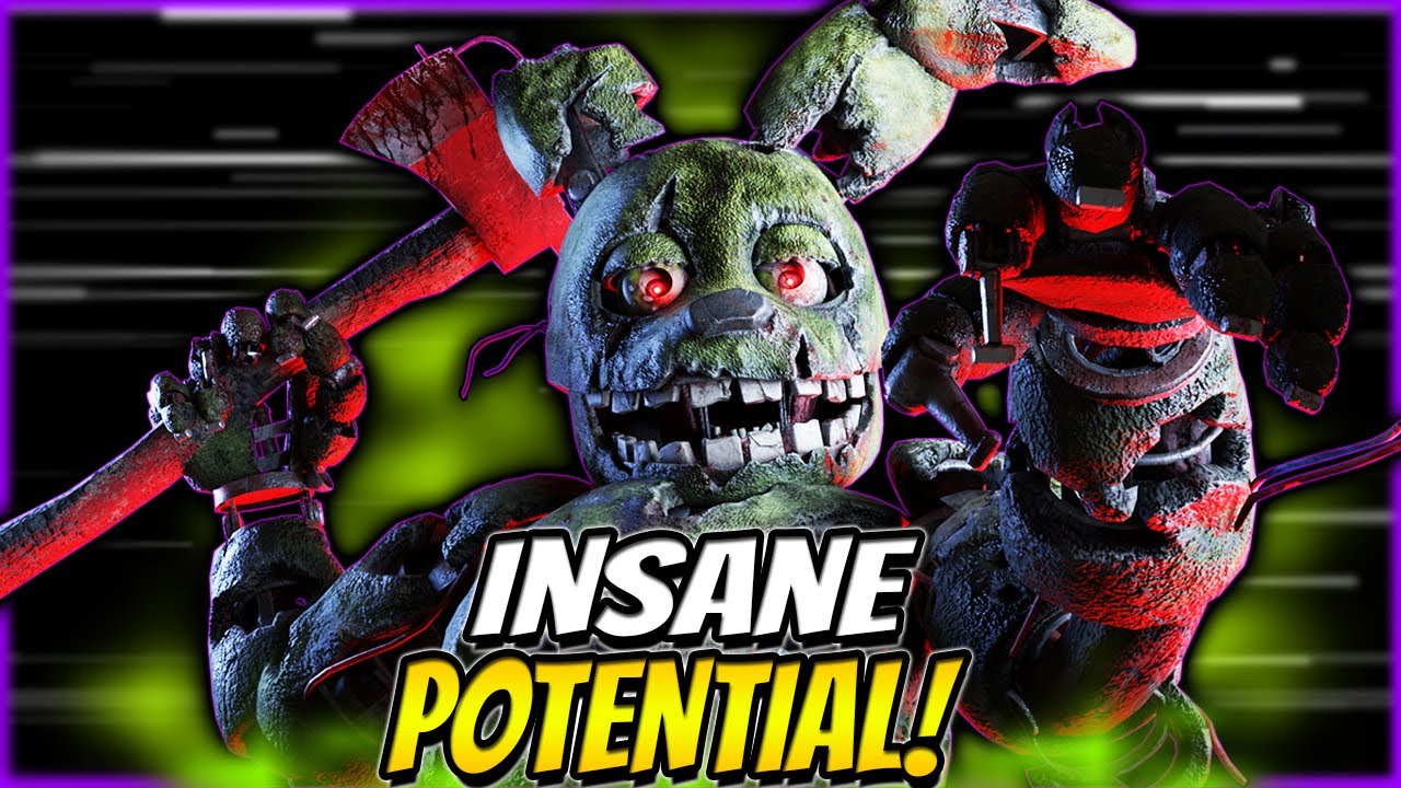NEW KILLER SPRINGTRAP HAS INSANE POTENTIAL! - Dead By Daylight - YouTube