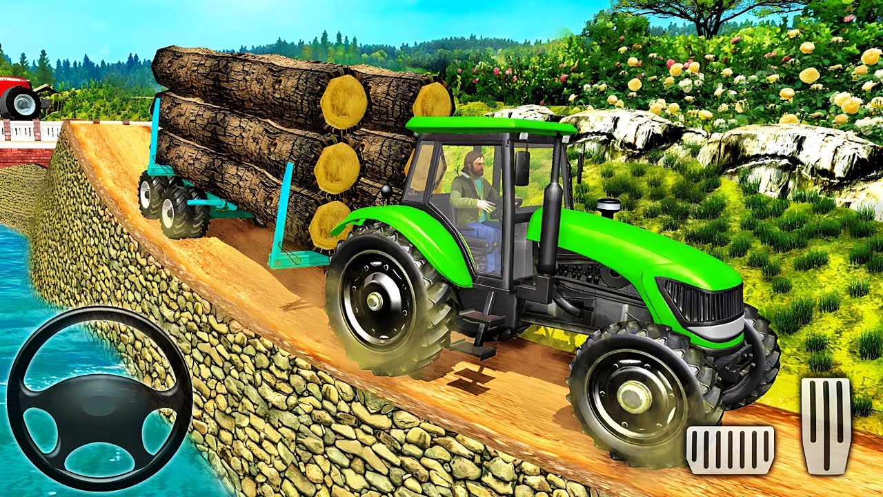Most Realistic graphics Indian Tractor Driving Simulator Game 🎮 ...