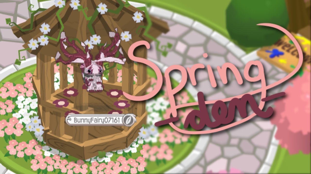 Den Decorating | Spring Den - YouTube