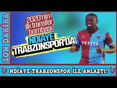 SON DAKİKA! Trabzonspor Ndiaye ile sezon sonuna kadar anlaştı 💪