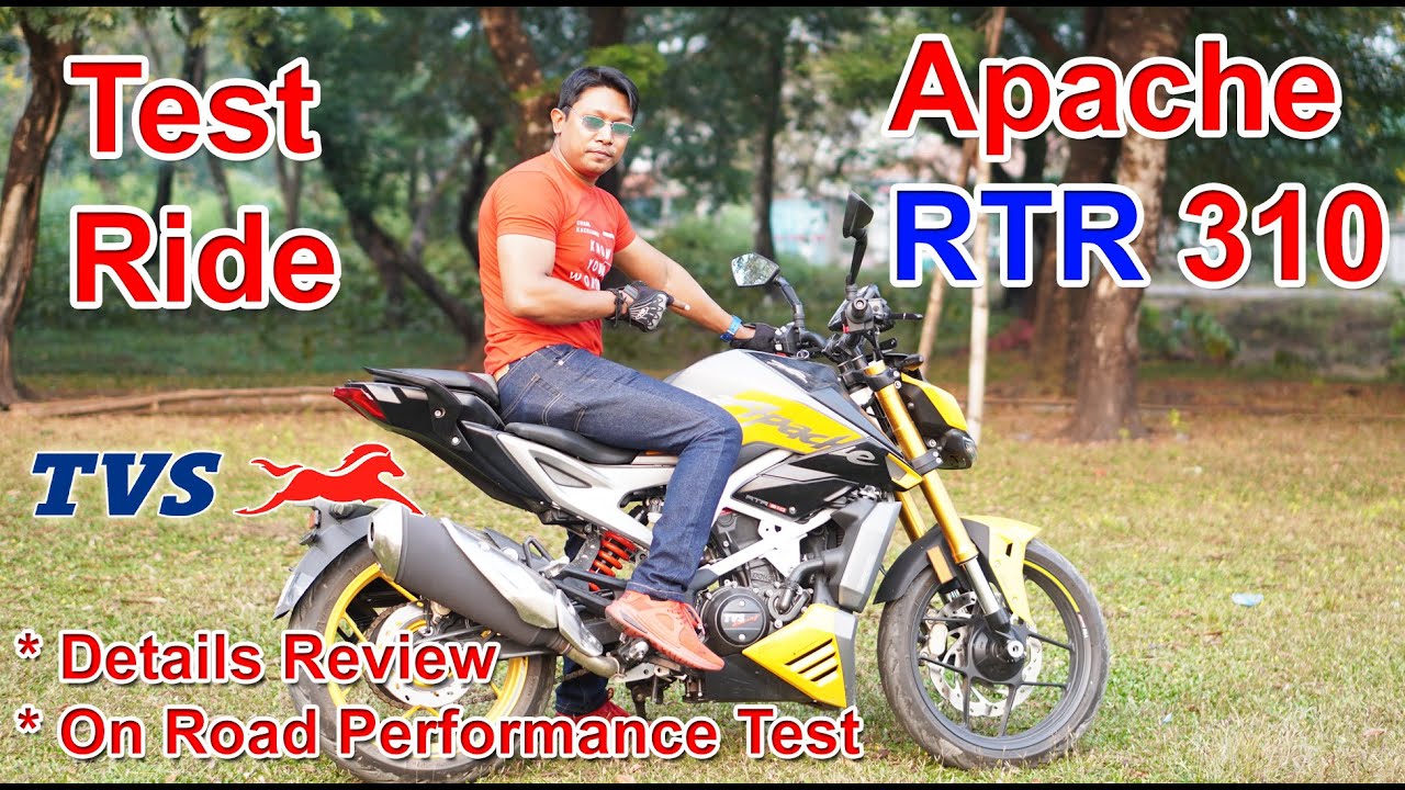 TVS Apache RTR 310 Test Ride Review, Power Mileage On road Performance ...