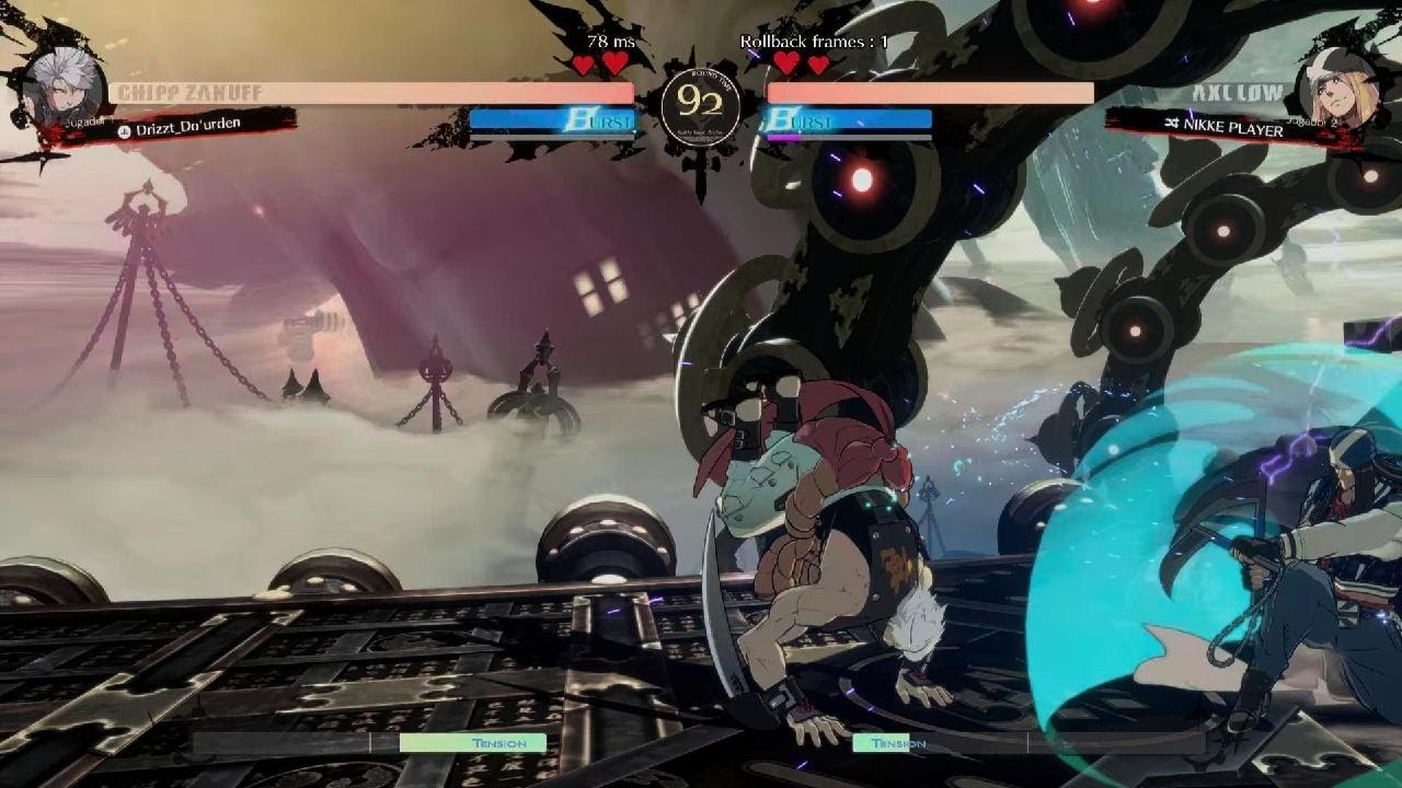 Guilty Gear -Strive- Red Label Chipp vs Axl - YouTube