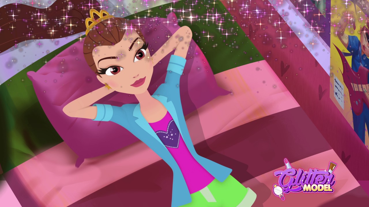 Clara Glitter Model - YouTube