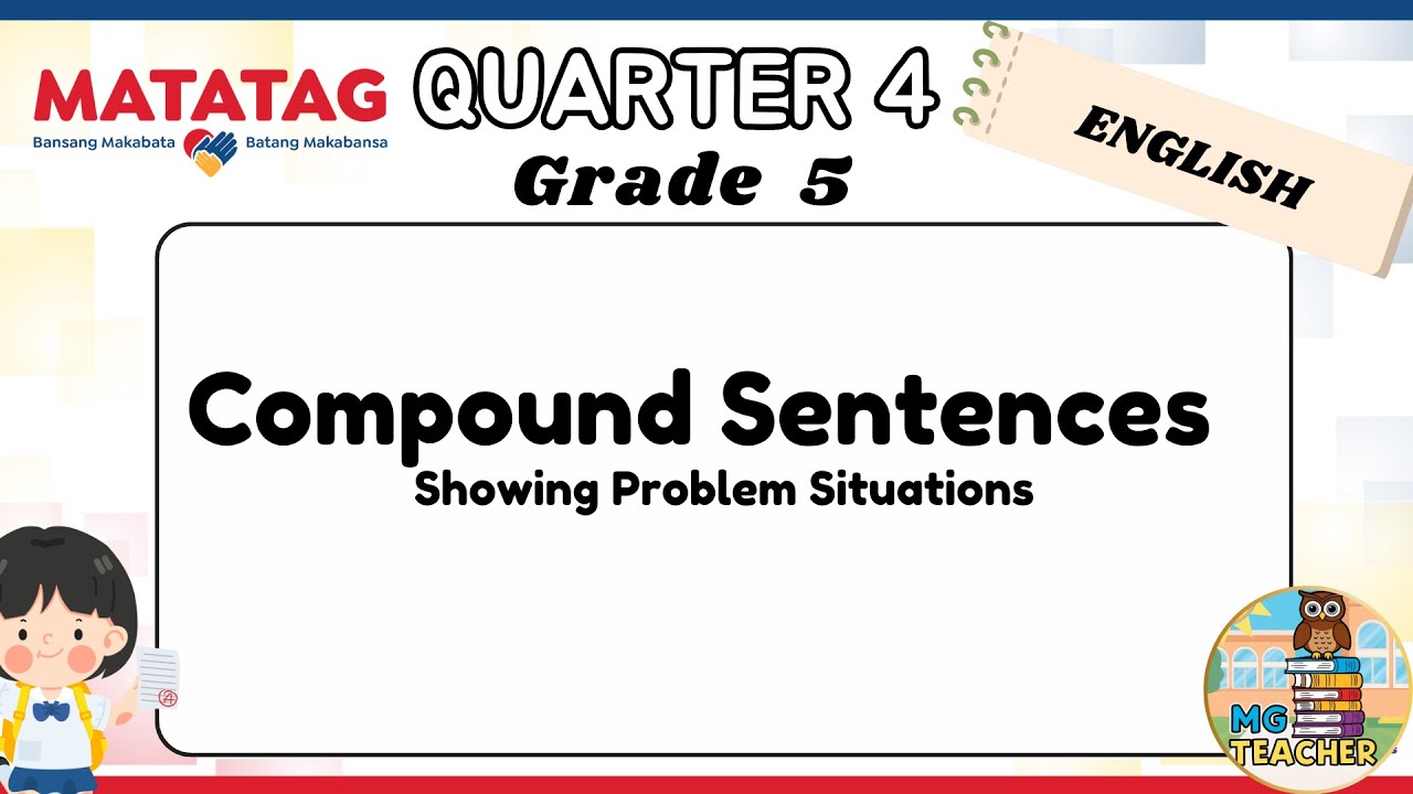 Compound Sentences to Show Problem Situations with Activities and Quiz ...