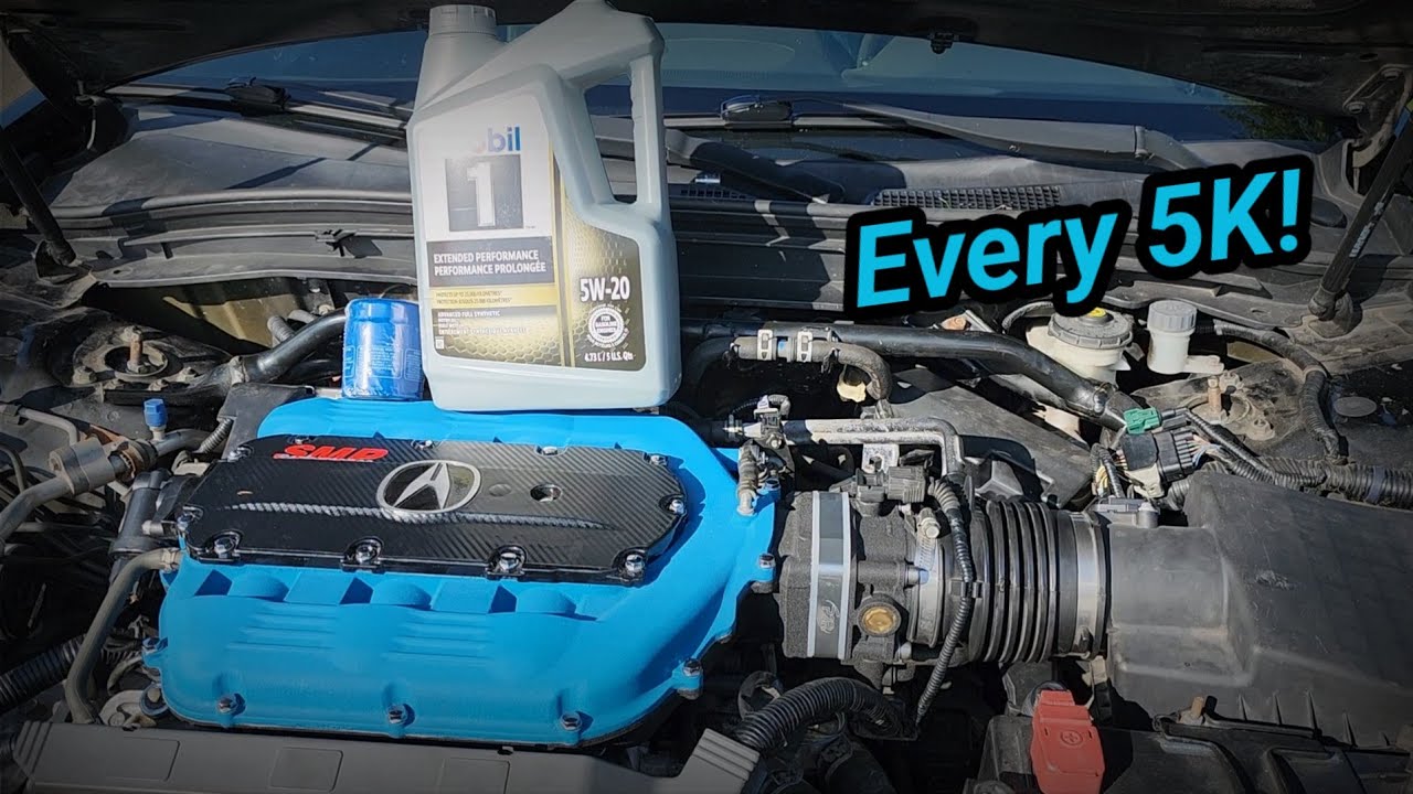 Acura TL 09-14 3.7 Oil Change! - YouTube