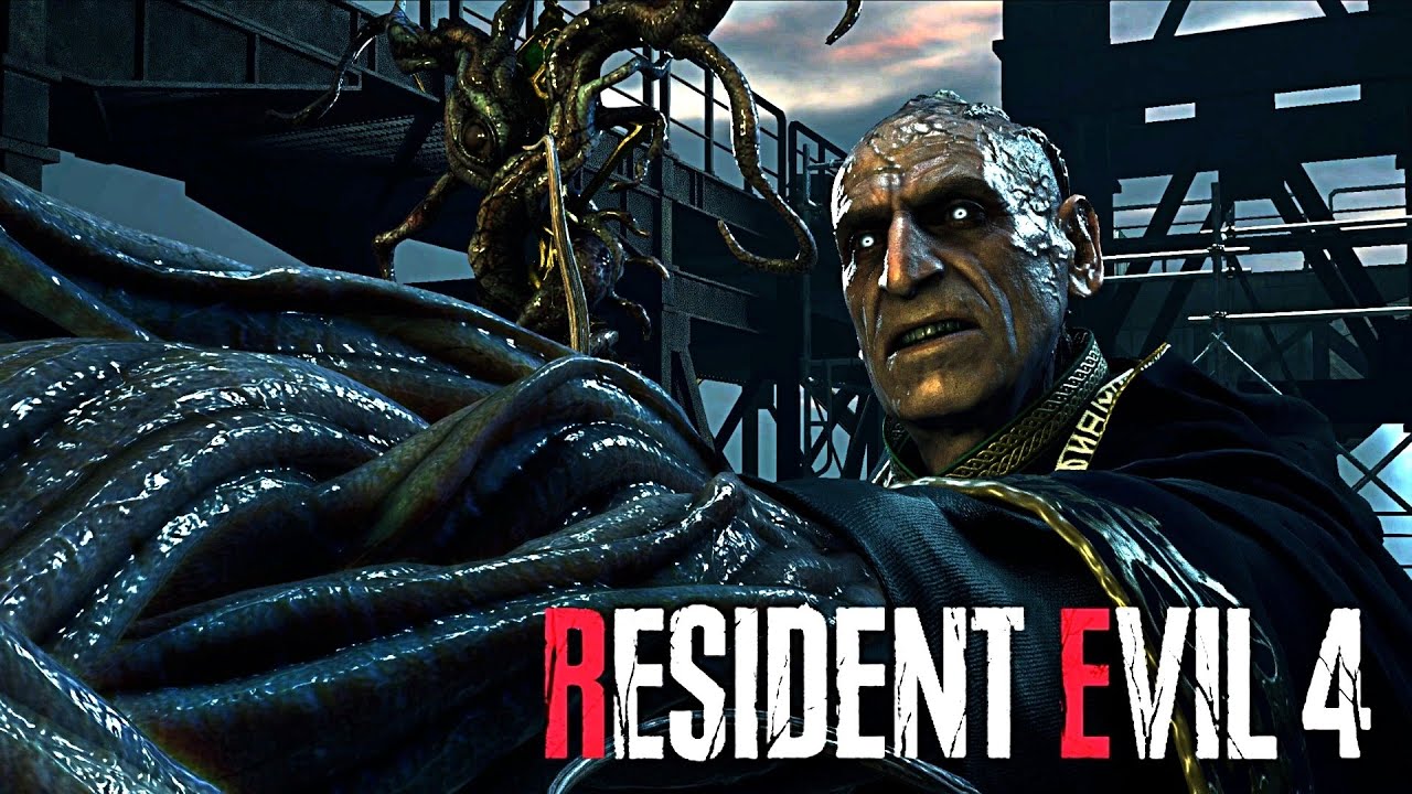 Boss Fight Leon Vs Saddler Resident Evil 4 Remake - YouTube