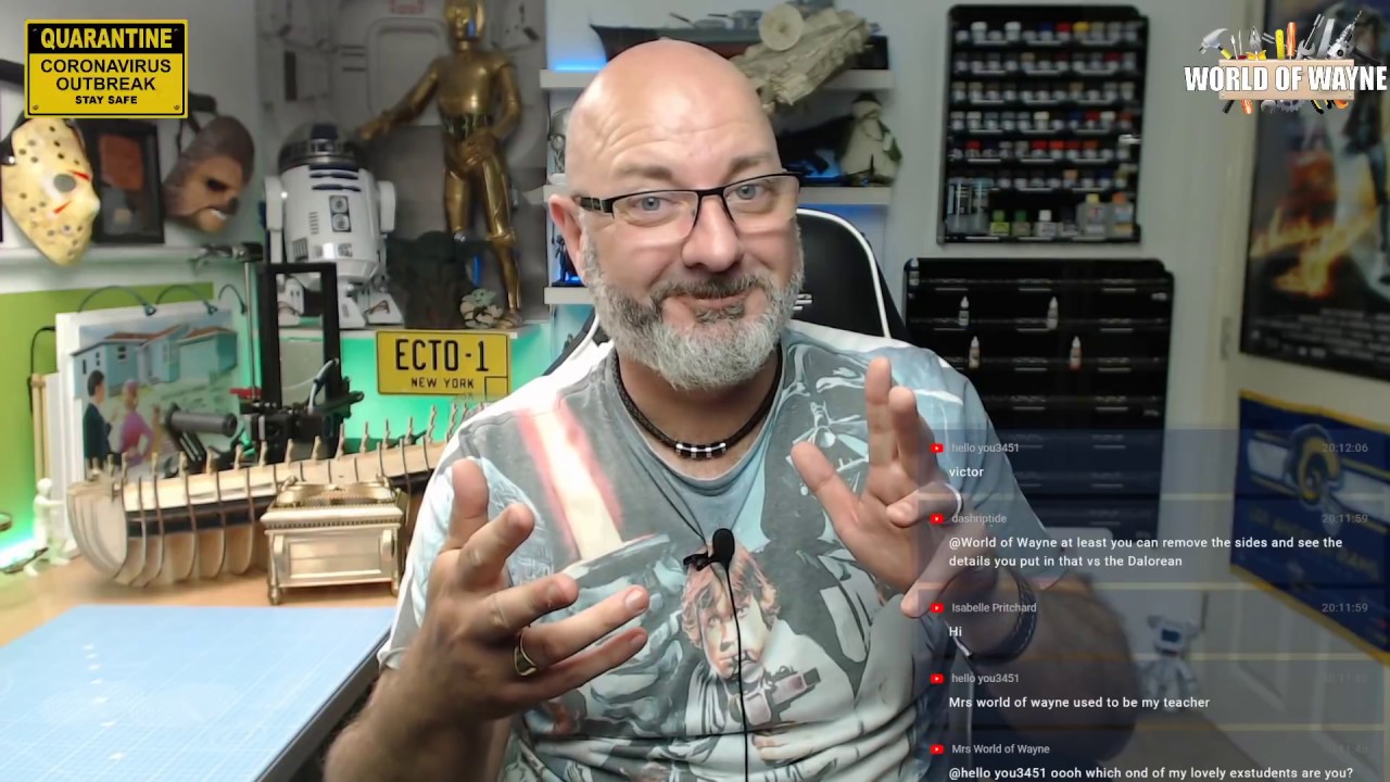 The World of Wayne Scale Modelling Live Stream - YouTube