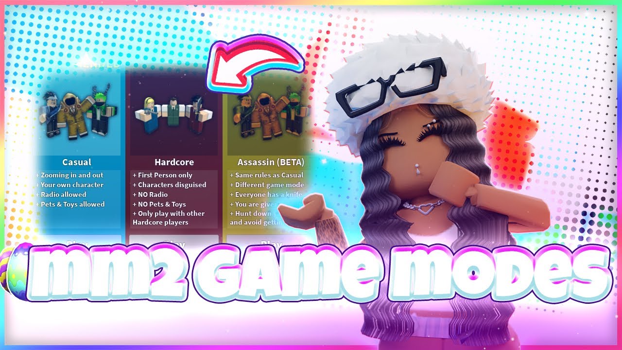 MM2 BUT IM PLAYING GAME MODES - YouTube