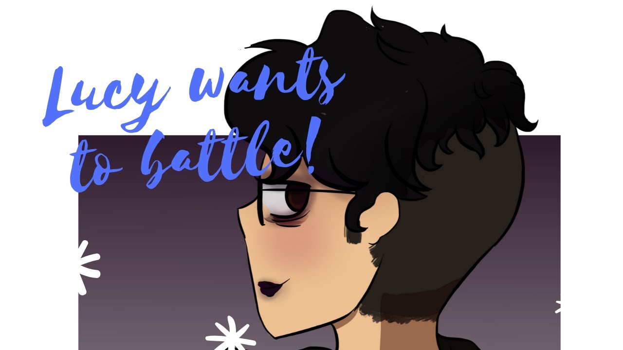 【Speedpaint】Lucy wants to battle! - YouTube