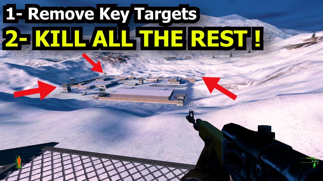 Approaching EKK"s Fortress - Eagle Nest 1 - Project IGI Level 11 - YouTube