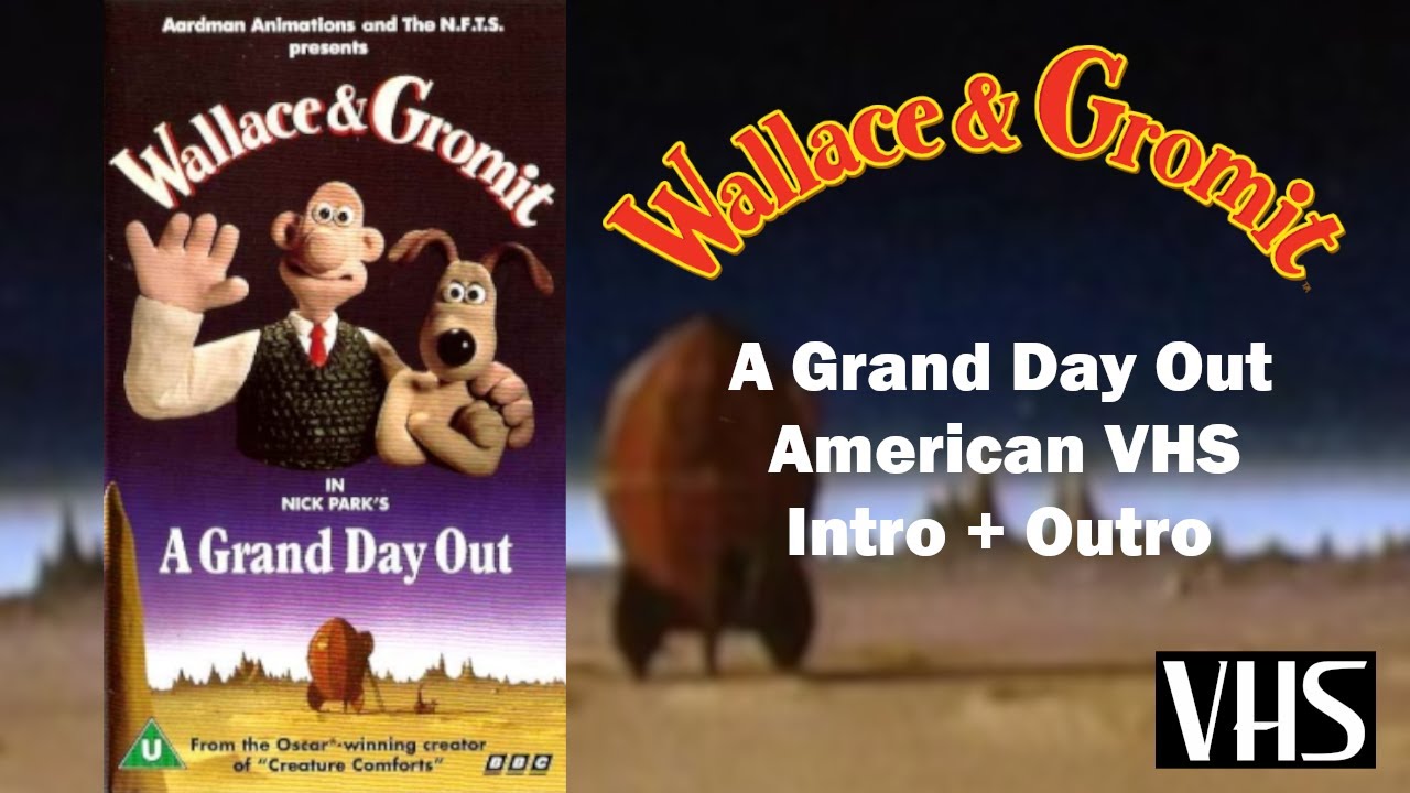 Wallace and Gromit A Grand Day Out American VHS - YouTube