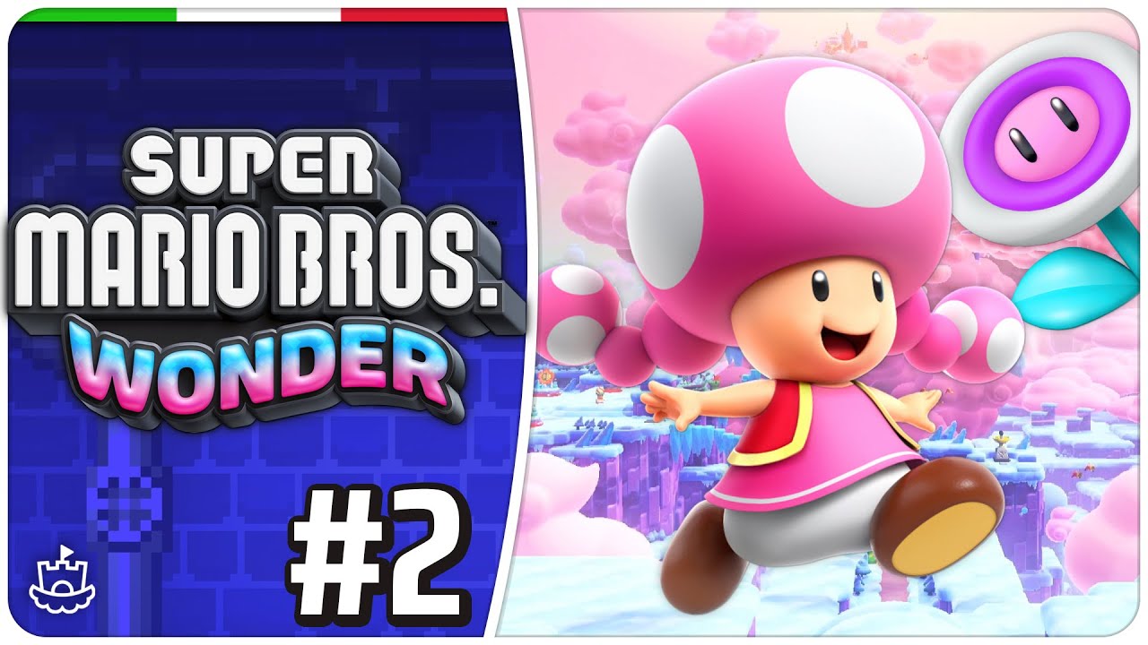 Monte Puff Puff (Mondo 2) al 100% (Super Mario Bros. Wonder ITA) - YouTube