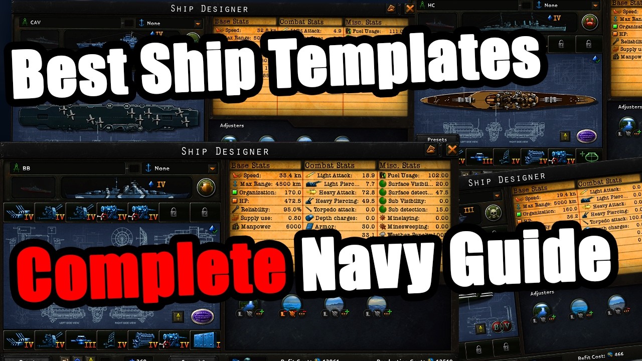 The Ultimate HoI4 Navy Guide | 2025 - YouTube