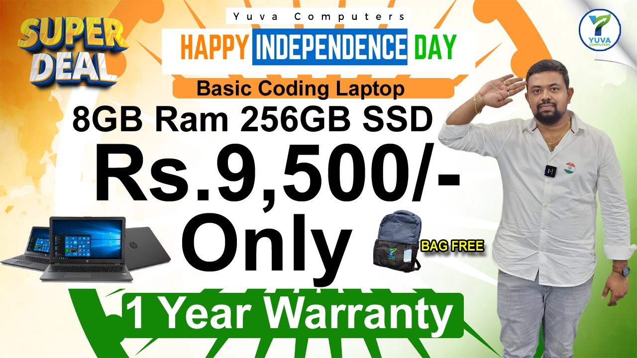 happy independence day special offer Basic Coding Laptop @9,500/- Only ...