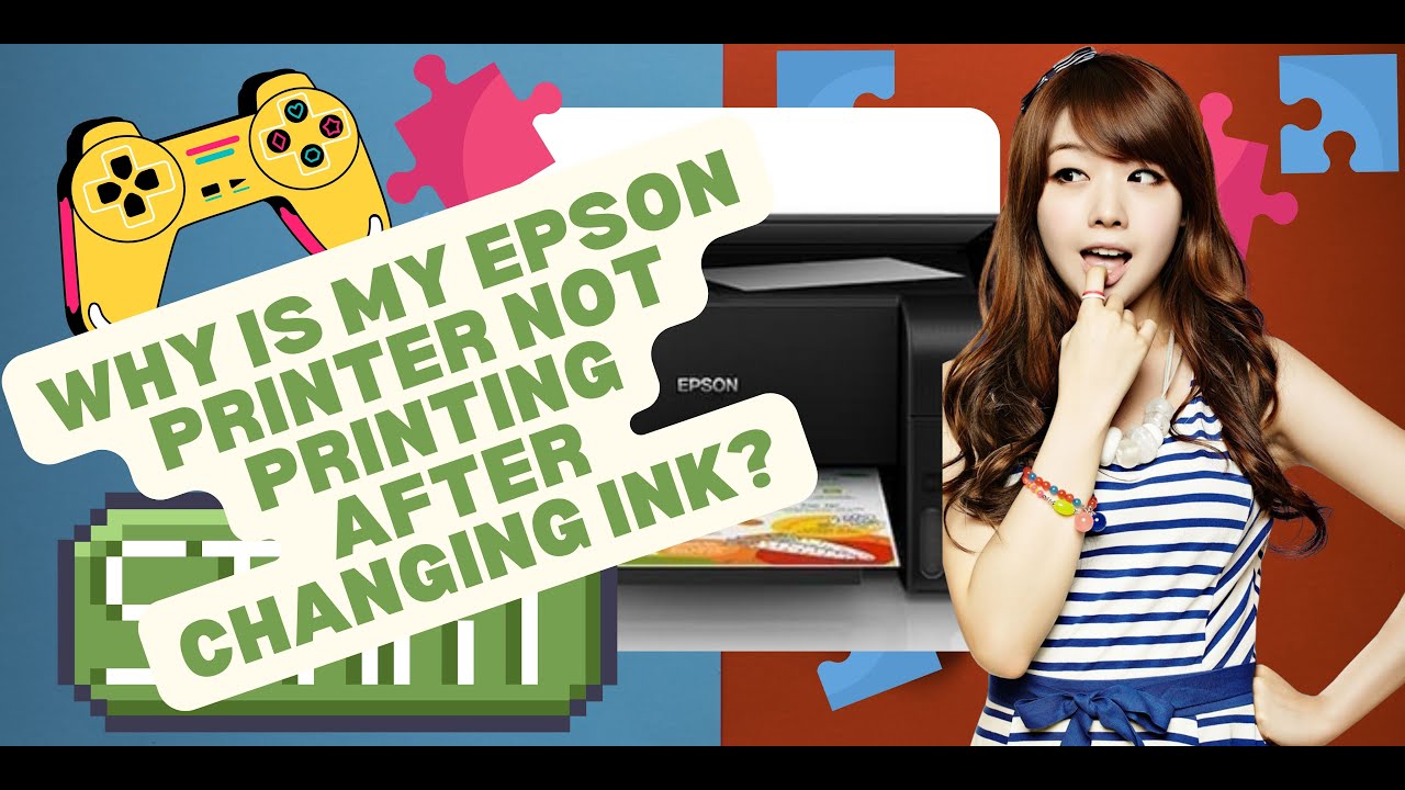 How to Clean an Epson Printhead After Fill Ink - YouTube