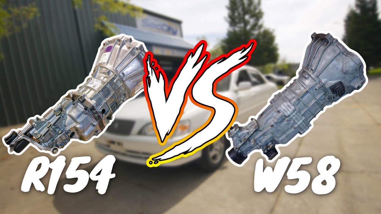 Identifying Differences of a R154 vs W58 Transmission - YouTube