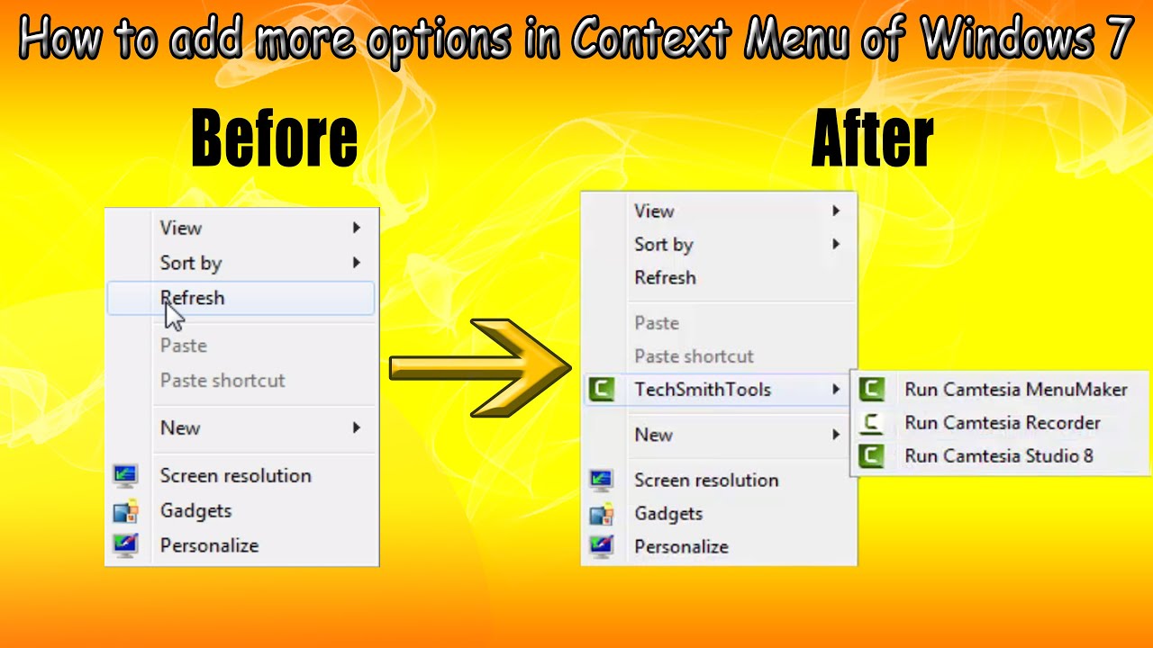 How to add more options in CONTEXT Menu's of Windows | 2019 NEW - YouTube
