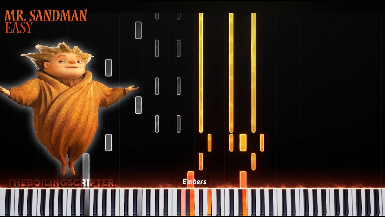 Mr. Sandman || Piano Tutorial - YouTube
