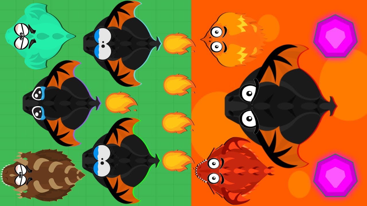 OP PHOENIX LAND MONSTER & BLACK DRAGON GAMEPLAY || EASY TAKEOVER MOPE ...