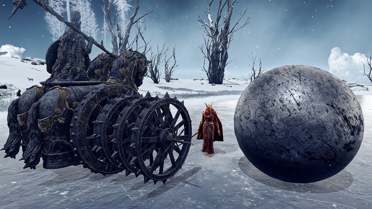 Car and Ball VS Bosses - Elden Ring - YouTube