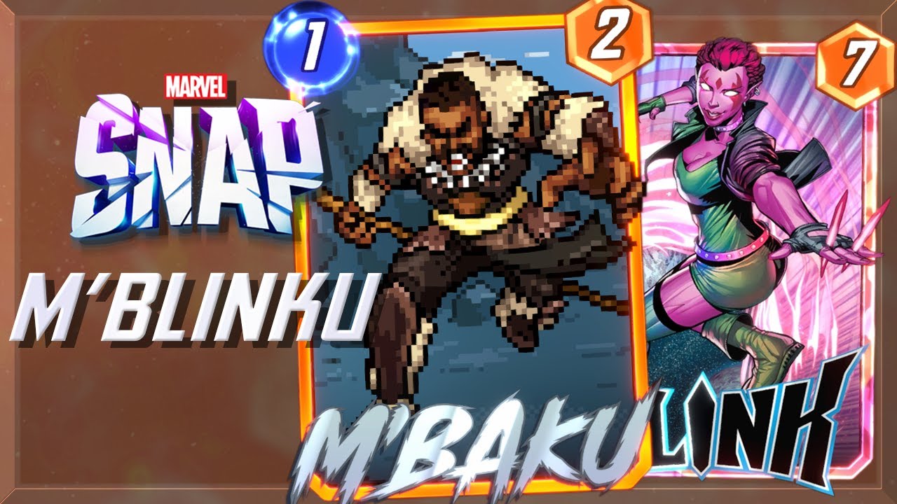 Blinking M'BAKU!!! | Marvel Snap Deck - YouTube