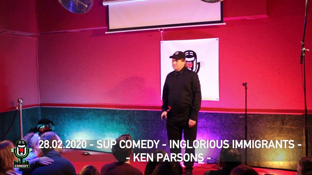 Ken Parsons Live at SUP Comedy Night, Frankfurt, 28th February 2020 ...