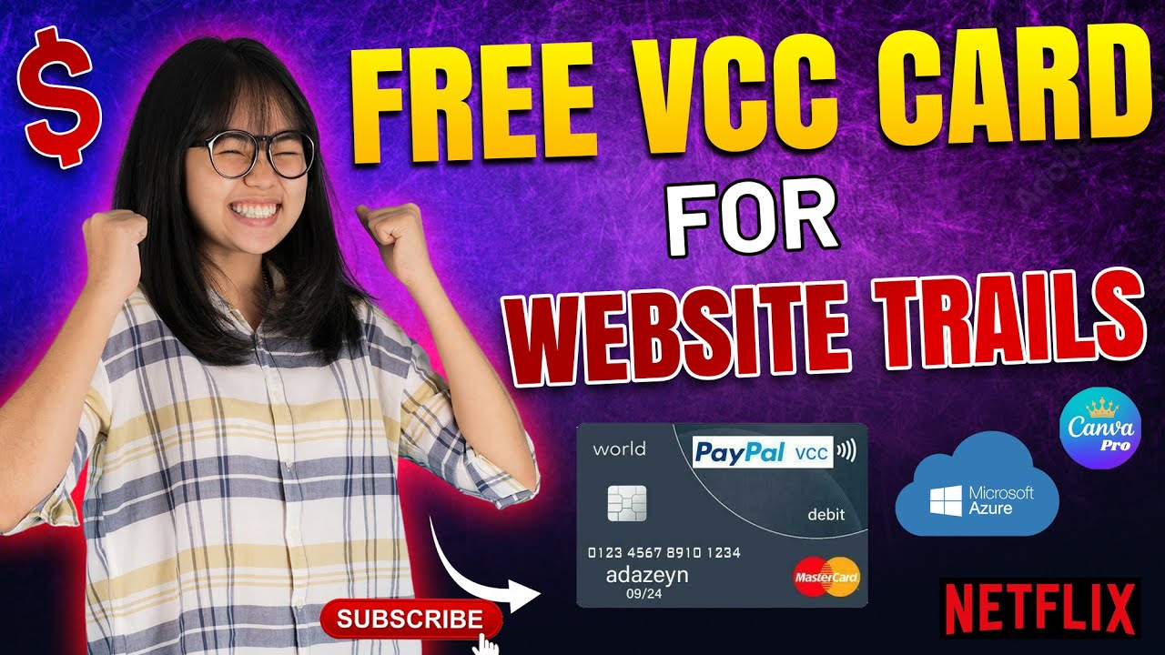 Free Vcc Card For Trails & Testing Purpose | Free vcc card testing for ...