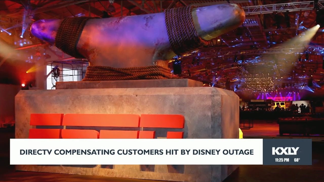 DirectTV compensating customers hit by Disney outage - YouTube