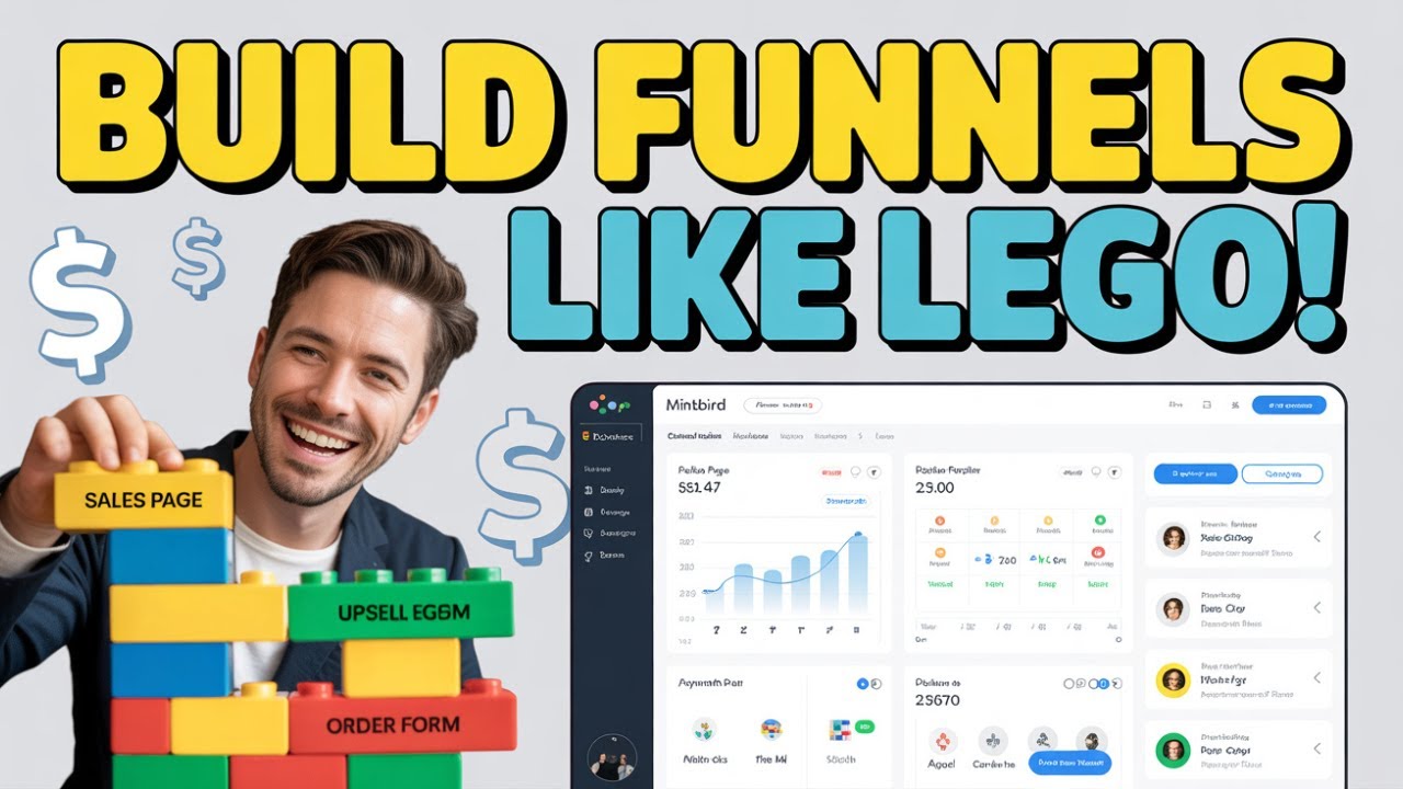 MintBird Demo: Build Sales Funnels as Easily as Connecting LEGO Blocks ...