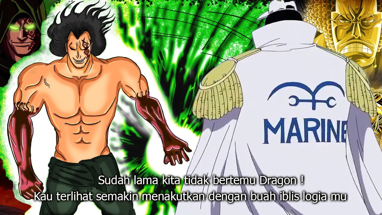 SENGOKU VS MONKEY D DRAGON ! SIAPA YANG AKAN MENANG? - YouTube
