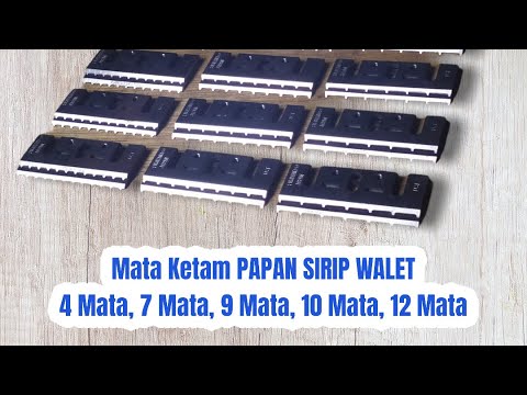 CARA MEMBUAT PAPAN SIRIP WALET BERGARIS SANGAT EFEKTIF BURUNG WALET ...
