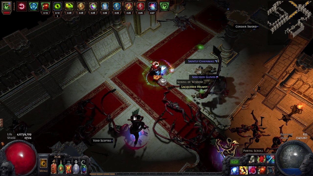 Path of Exile Frost Blades 79 Ivory Temple - YouTube