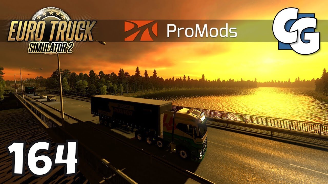 Euro Truck Simulator 2 - Ep. 164 - Finnish Sunset - ETS2 ProMods 2.20 ...