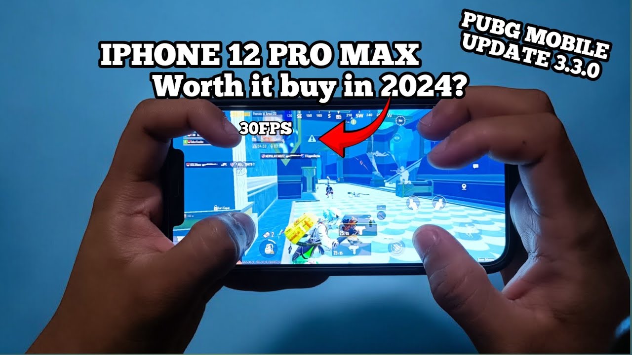 IPHONE 12 PRO MAX PUBG UPDATE 3.3 | PUBG GAMING TEST GET 30FPS ONLY 😂 ...