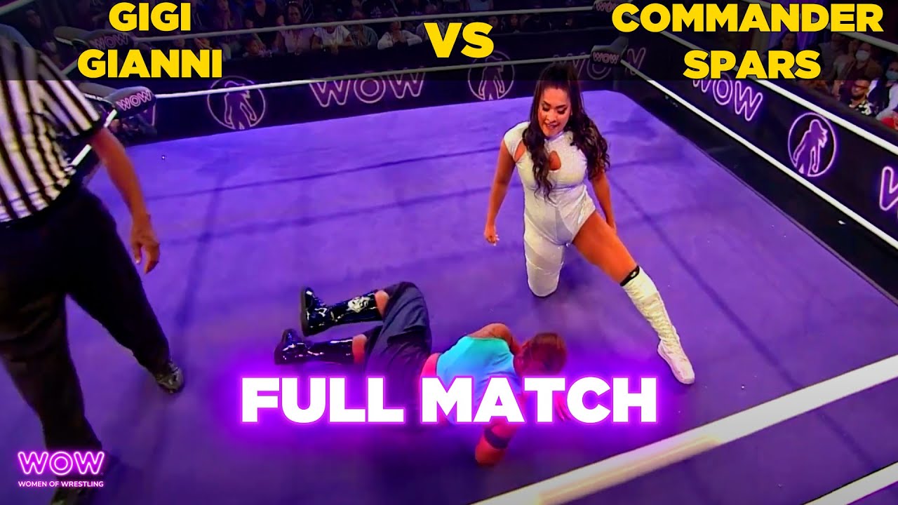 Gigi Gianni vs Commander Spars | WOW - Women Of Wrestling - YouTube