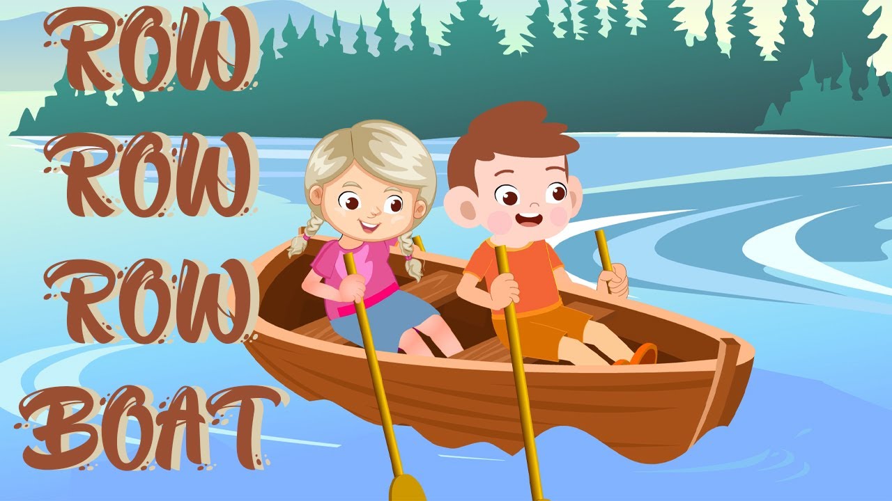 Row Row Row Boat | English Rhymes Row Row Row Boat For Kids | Wishvas ...