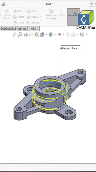 SOLIDWORKS 3D Design #solidworks #3ddesign #cad #art # ...