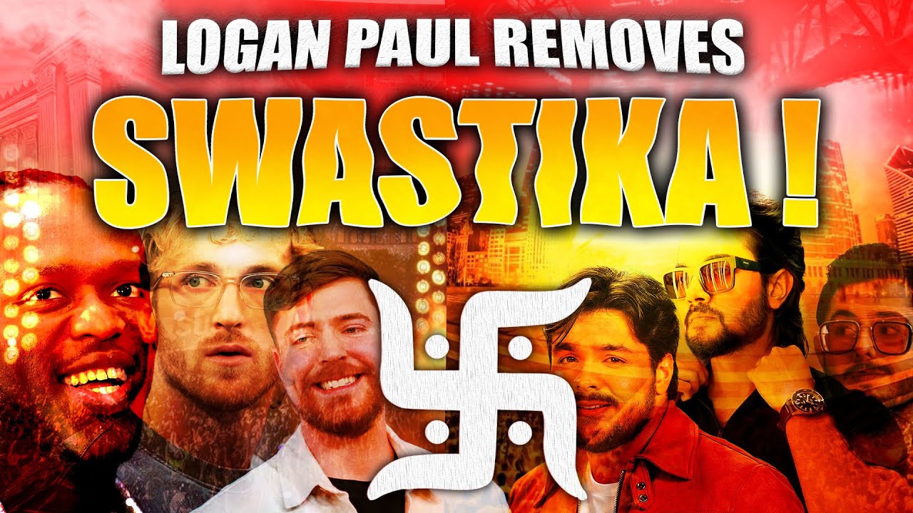 Logan Paul Uses Swastika as Hooked Cross, Removes It From His Indian ...