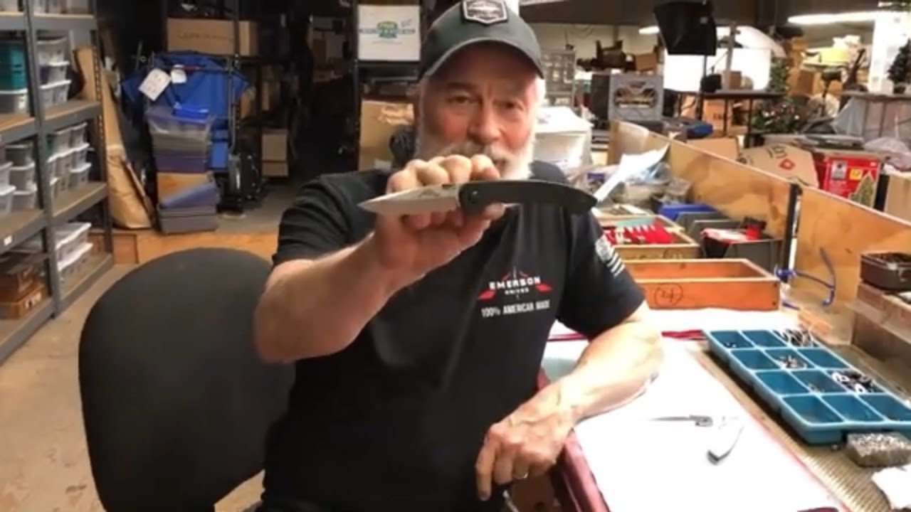 The Signature Series Onyx by Emerson Knives - YouTube
